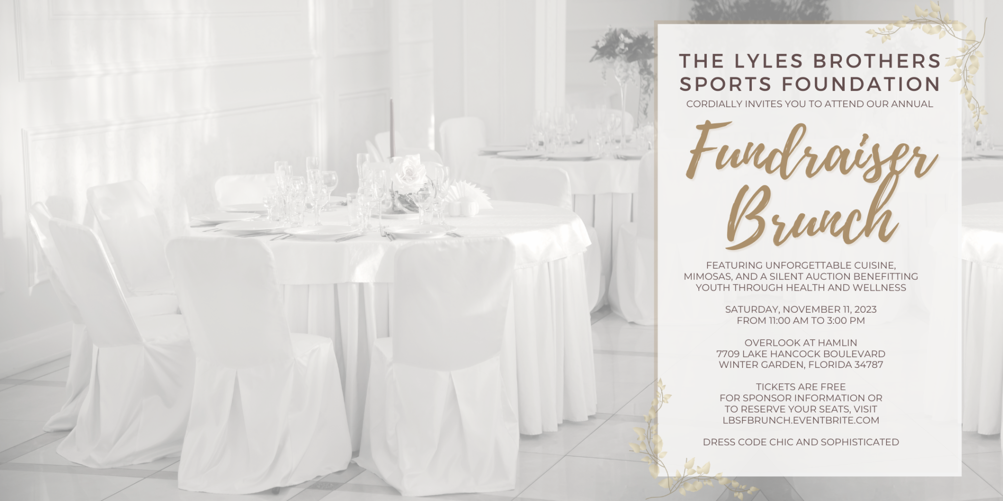 The Lyles Brothers Sports Foundation Inc. – Together we can.